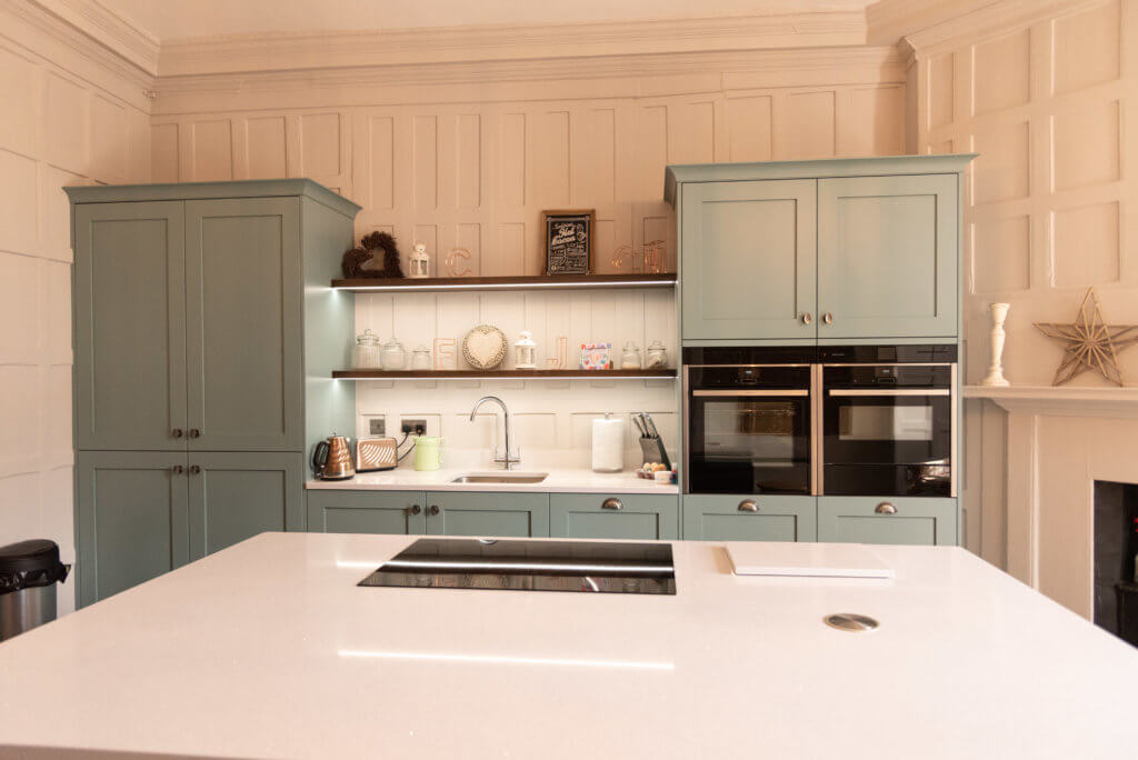 Charcoal and Chalk Blue Kitchen fitted in Ware, Hertfordshire - Kitchen ...
